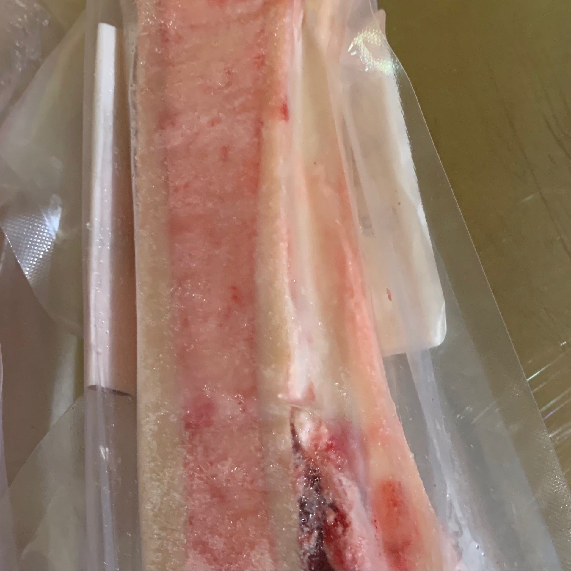 Canoe Cut Marrow Bones Bison 1 lb | Olivor Heritage Farms